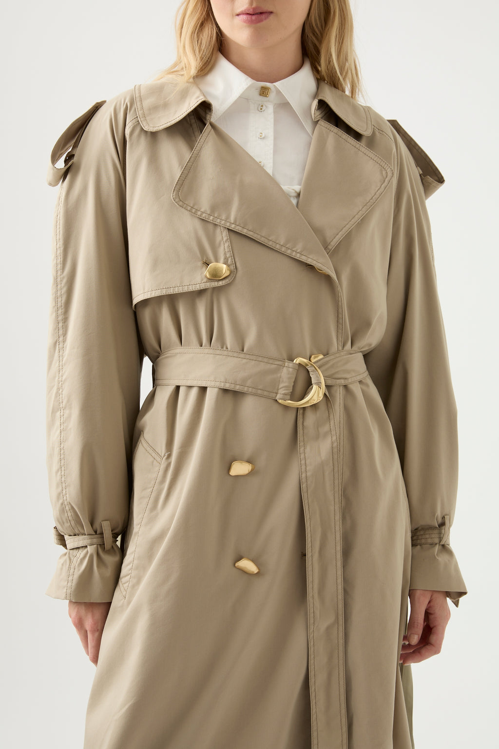 Aje PRIMA Pleat Coat – MAAC London